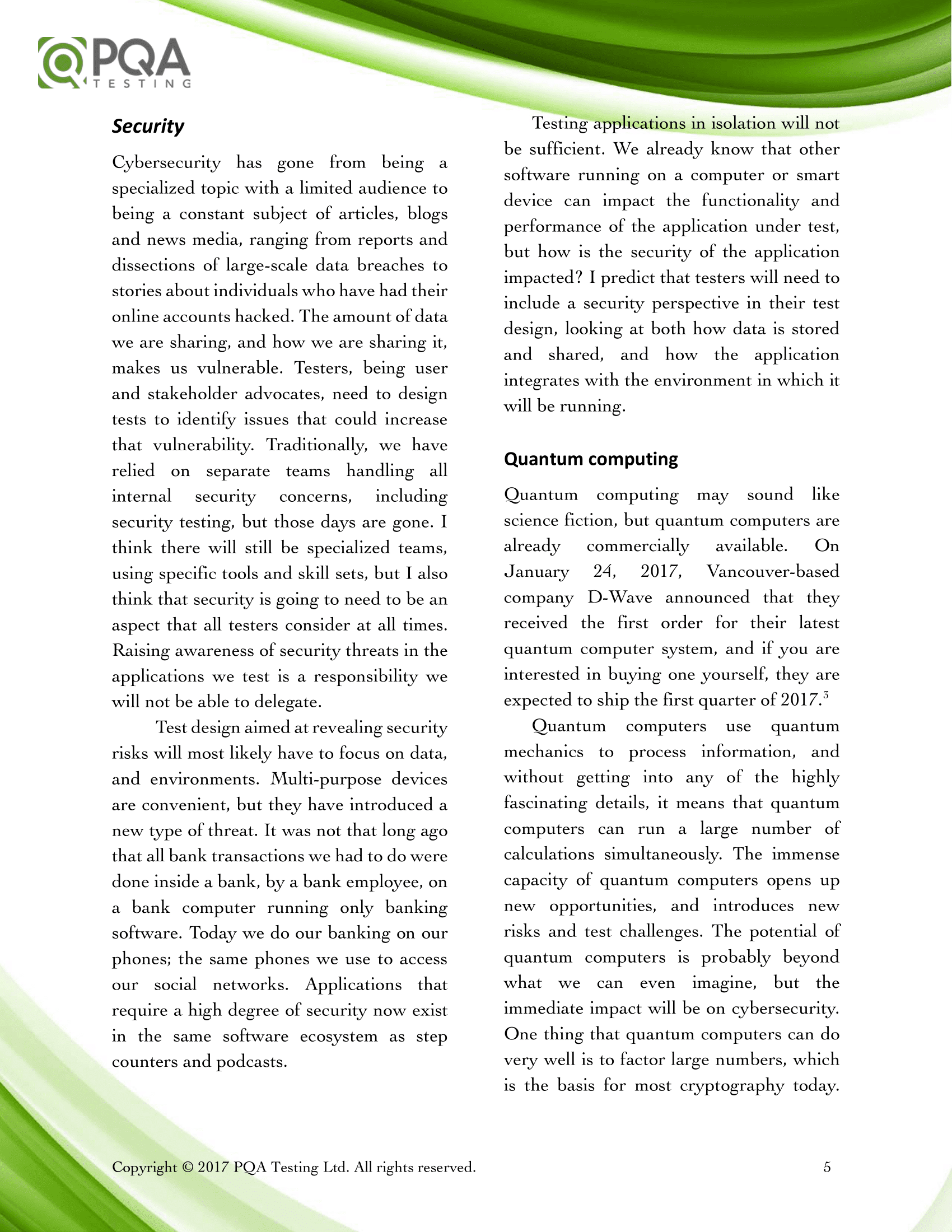 The Future of Testing | PLATO | test smarter & deliver faster